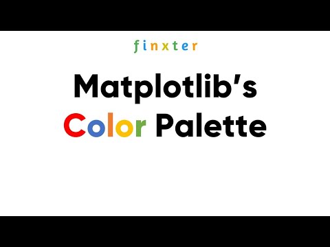 How to Plot Matplotlib's Color Palette -- and Choose Your Plot Color?