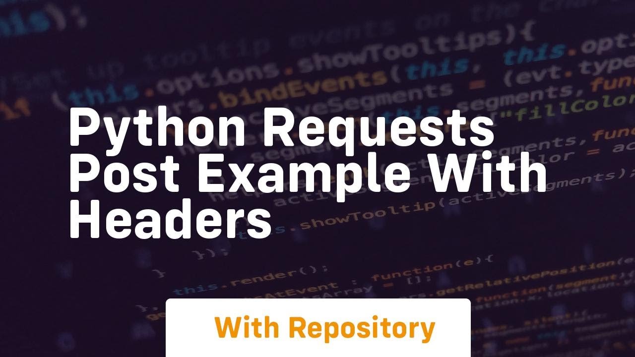 python requests post example with headers