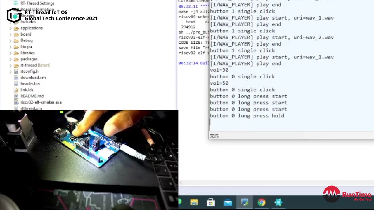 Showcasing the key features of the RT-Thread IoT OS and toolchain!