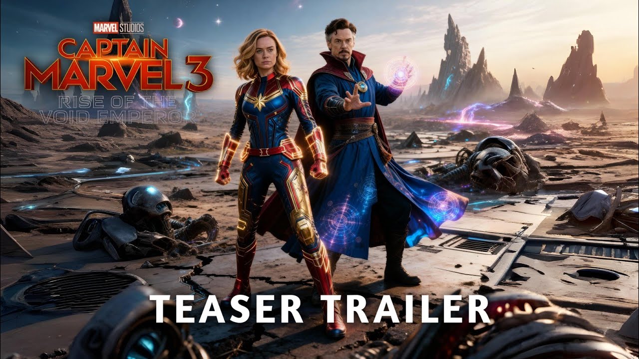 Captain Marvel 3: Rise of the Void Emperor – Teaser Trailer | Brie Larson | (AI Concept)