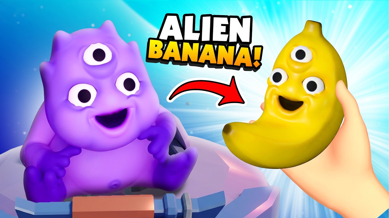 I Evolved an ALIEN Into A BANANA Using Weird Science! - Space Control VR