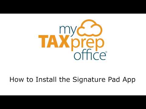 How to Install the Signature Pad App