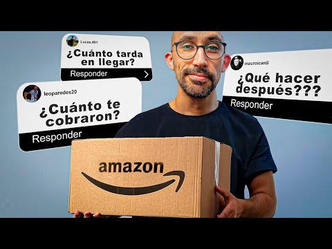 Me llegó lo que compré en AMAZON desde ARGENTINA