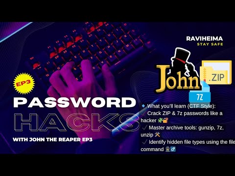 How to Crack ZIP & 7z Password with John the Ripper | John Hacking Series Ep.3