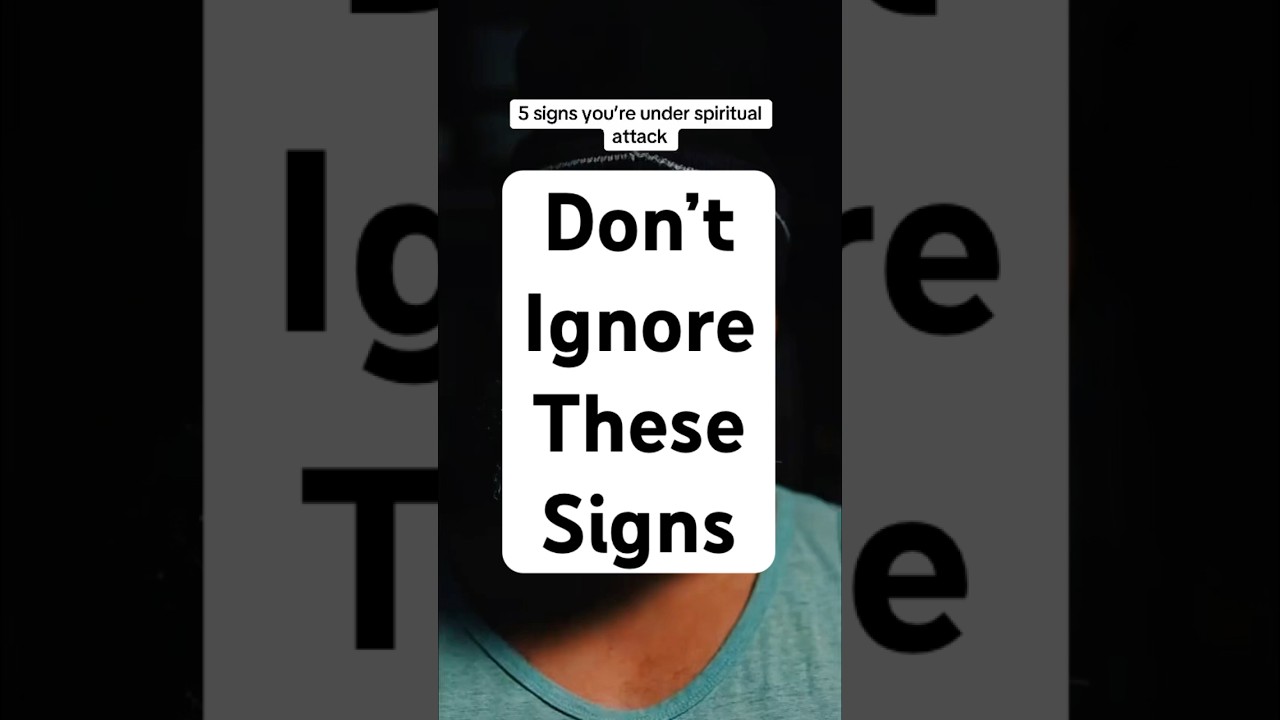 5 signs you’re under spiritual attack