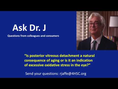Dr. Russell Jaffe Talks About Posterior Vitreous Detachment