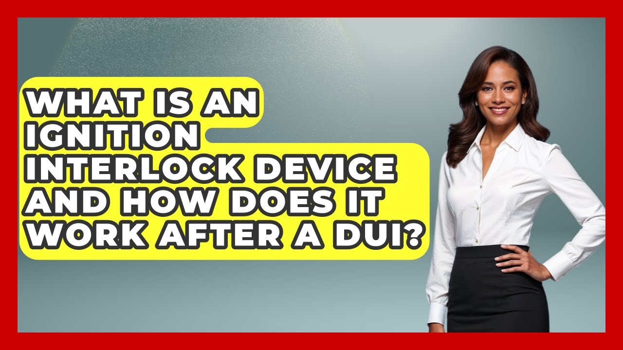 What Is An Ignition Interlock Device And How Does It Work After A DUI? - Auto Coverage Explained