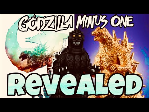 Godzilla Minus One/ Minus Color DVD - Blu-Ray + MMS Godzilla 2023 Memorial Gold Version Revealed