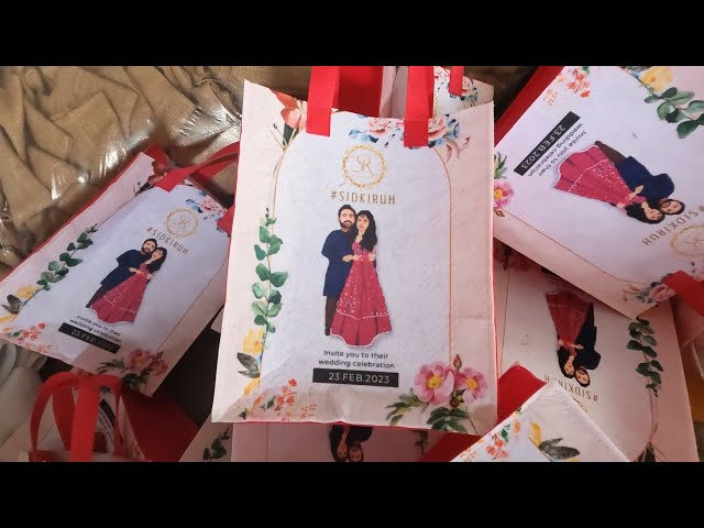 Customize Printed Bags - Baby Shower Return Gift Bag Manufacturer from ...