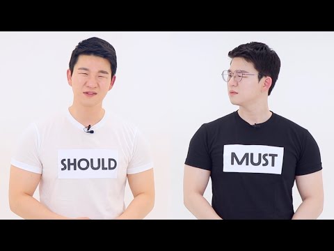 What if “Should” and “Must” are People?! - English Grammar “Should” vs “Must” Differences