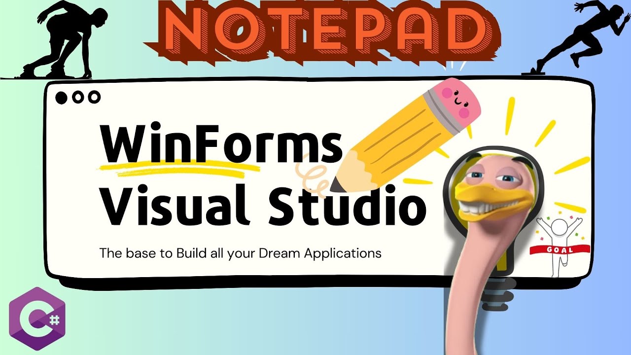 Build a Notepad Clone with Windows Forms C# | WinForms Tutorial Included