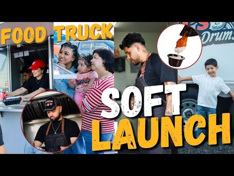 WE FINALLY launched our FOOD TRUCK! Soft Launch Vlog🥳