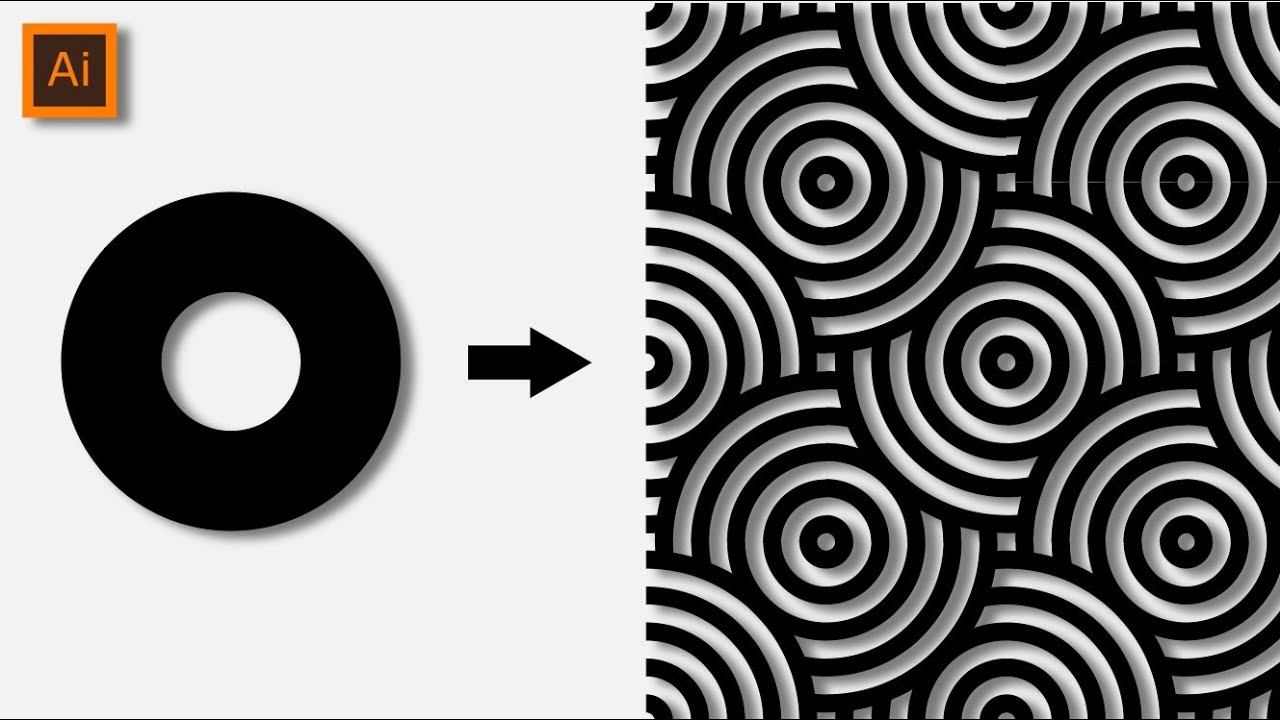 How to Create Seamless Background Pattern in adobe illustrator | Tutorial for Beginners 2021
