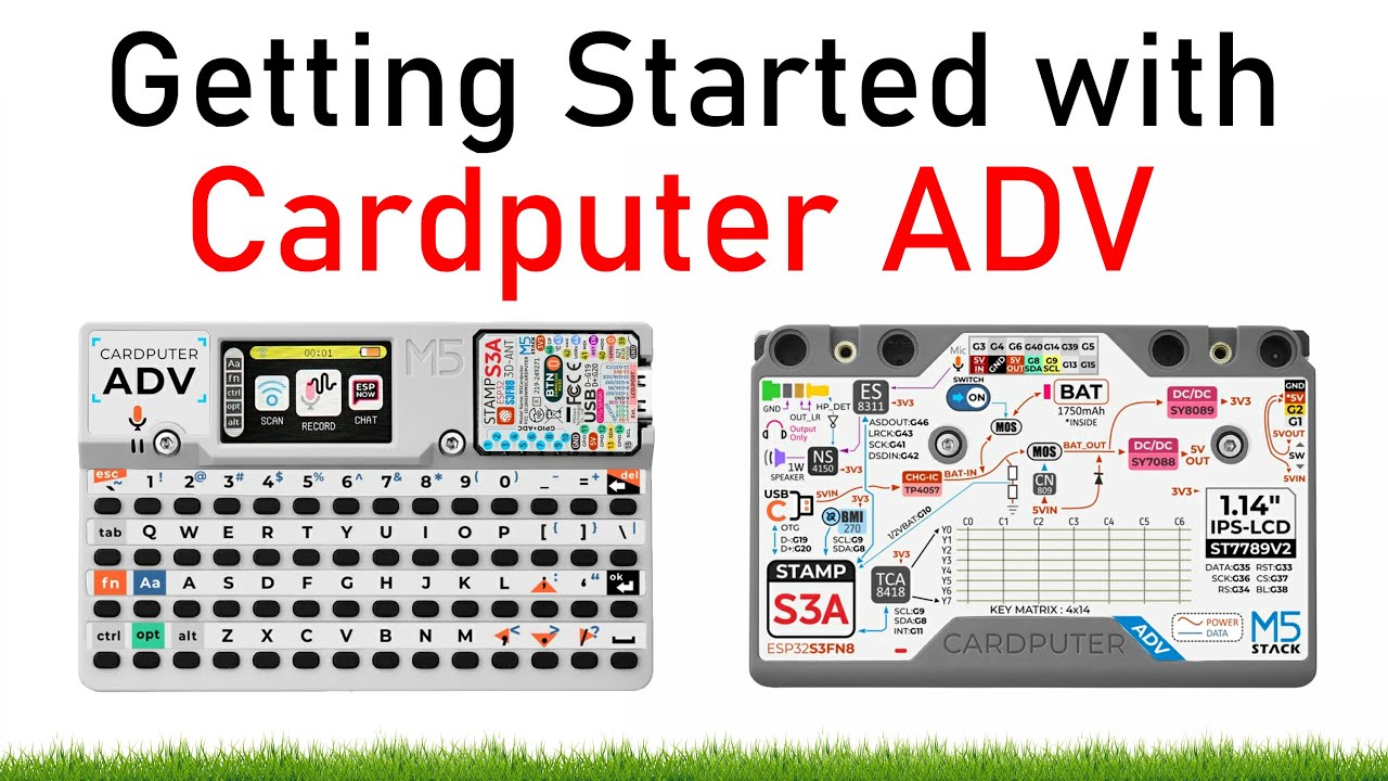 Getting Started with New M5Stack Cardputer ADV — Complete Review + How to Upload Programs!