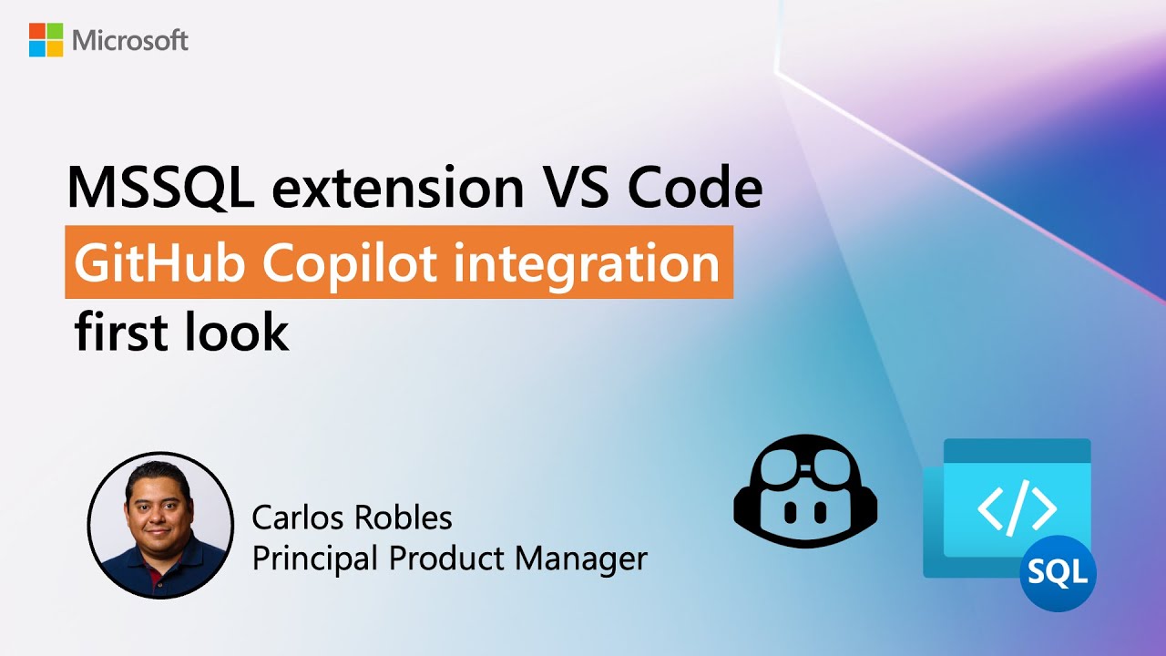 AI-Powered SQL Development in VS Code — GitHub Copilot (MSSQL Extension v1.32)
