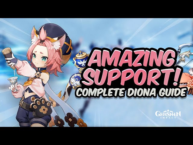 Genshin Impact Diona build: F2P build guide with 4-star weapons