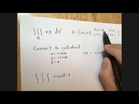 Triple Integrals in Cylindrical Coordinates