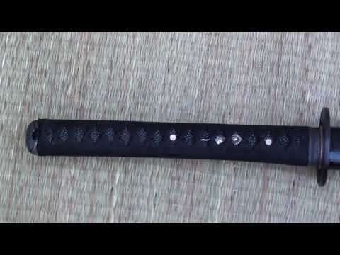 KANEIE SWORD ART - T10 GINKGO NUT KATANA - Made for Japanese Swordsmanship practitioner