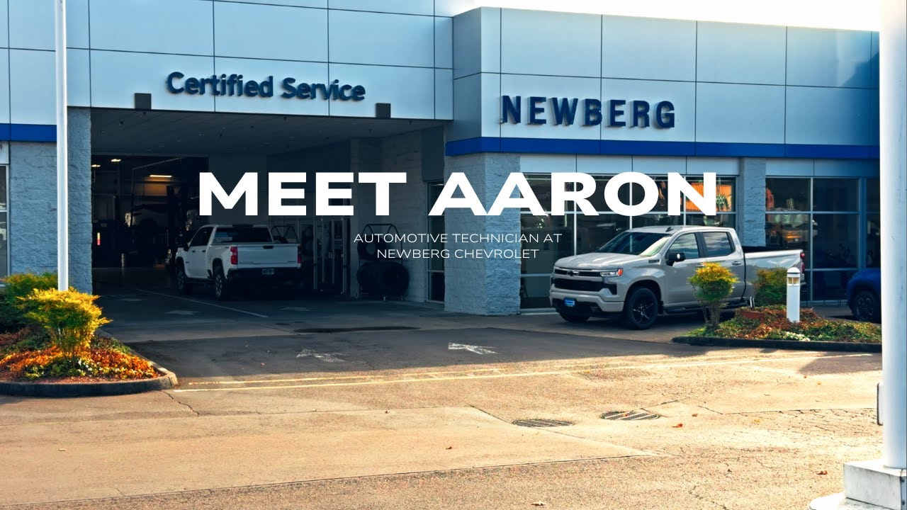Meet Aaron: Our New Chevrolet Technician | Factory-Trained Master Techs for GM & EVs in Newberg, OR
