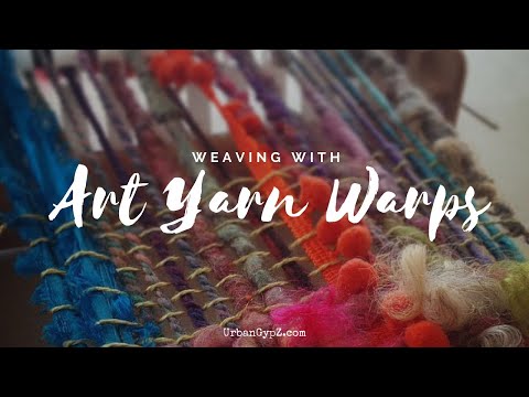 UrbanGypZ.com | freeform art weaving + fiber art and creativity classes