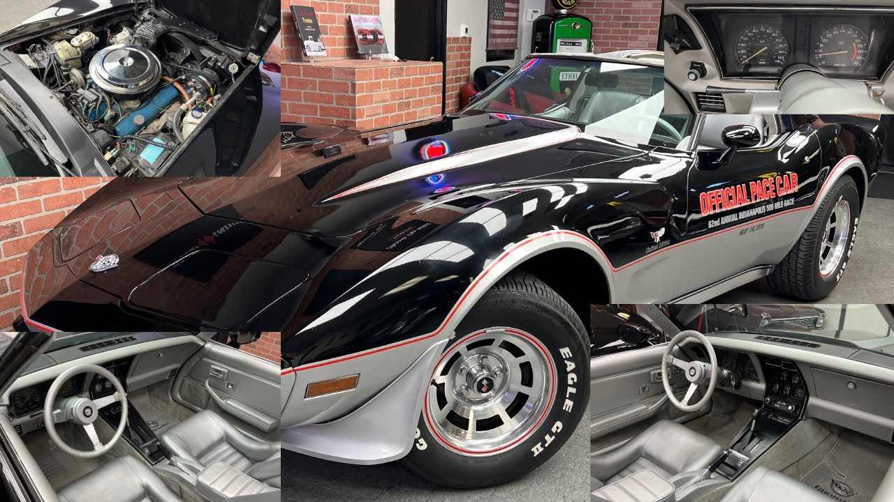 SOLD Test Drive 1978 Chevrolet Corvette Pace Car L48 Classic Car Addict