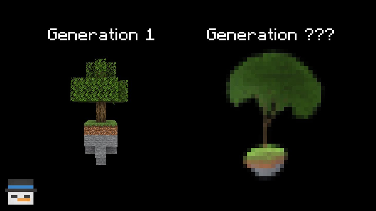 Fractal Trees in Minecraft are Incredible