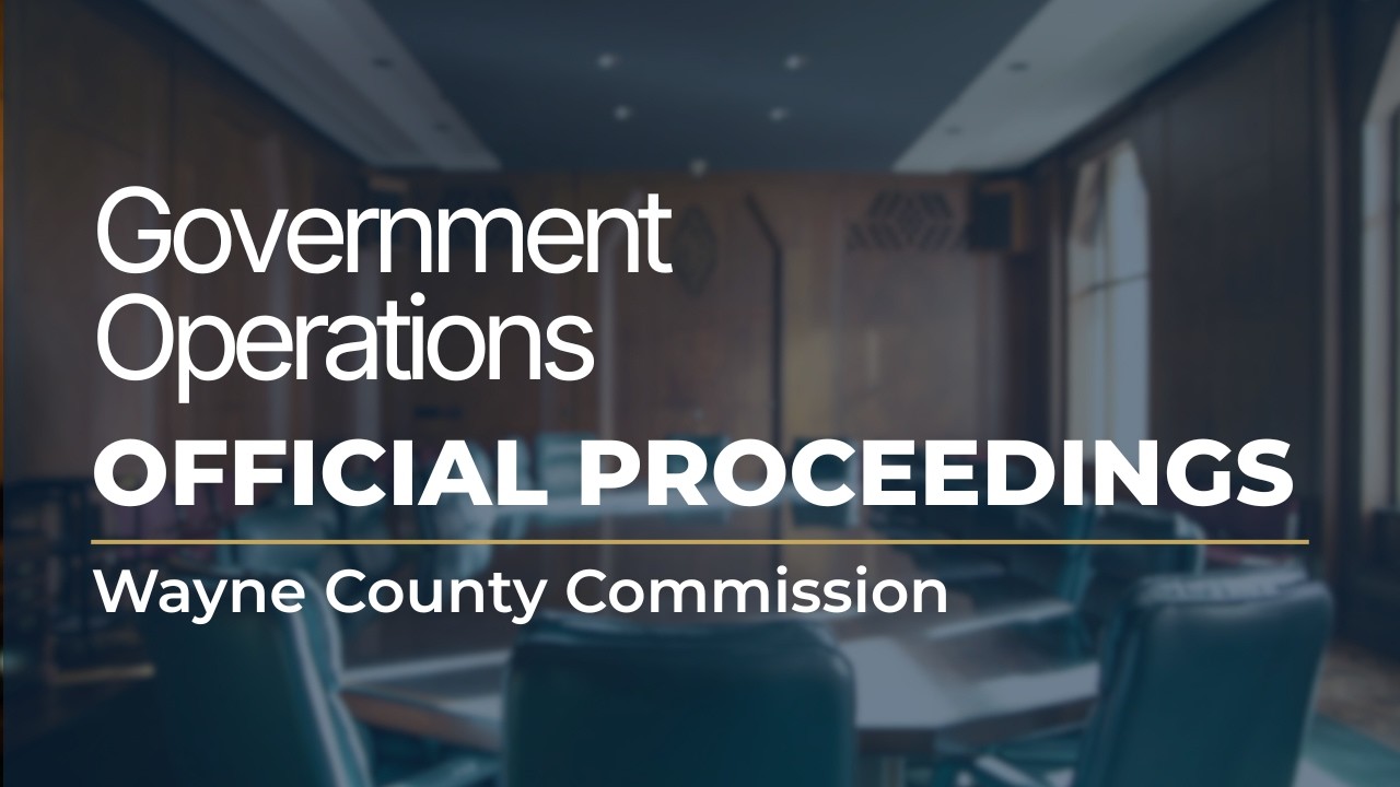 Committee Meeting | Gov. Ops - March 25, 2026