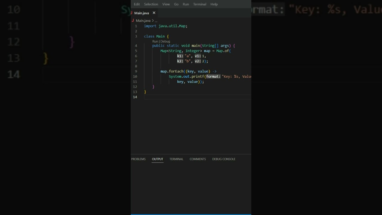Easy way to create a Map Object in Java