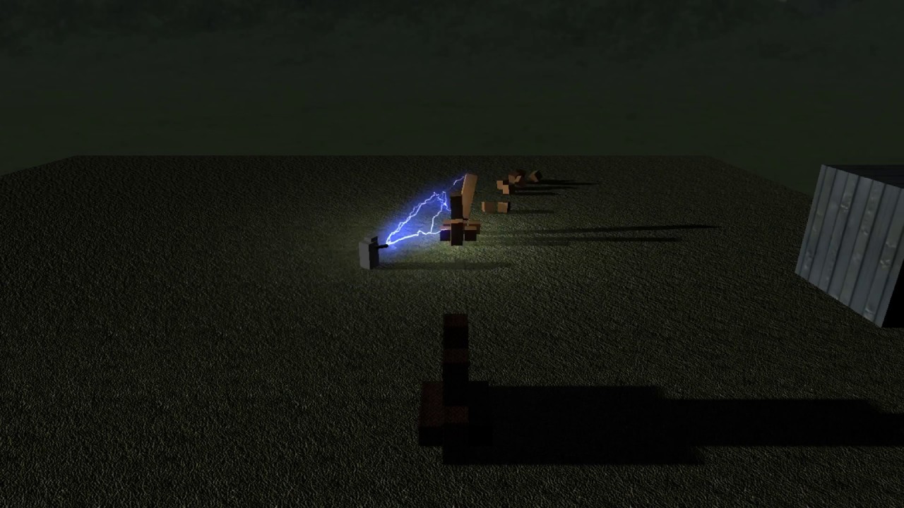 Force Lightning with Procedural Lightning