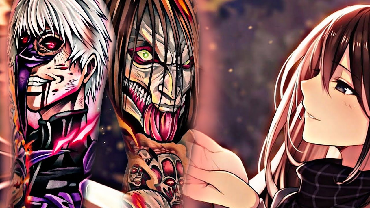 💎BEST ANIME TATTOOS🔥by @dave.vero.ink #Anime #AnimeTattoo