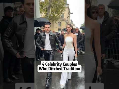 4 celebrity couples who pitched tradition and combined their last name #actors #celebrities
