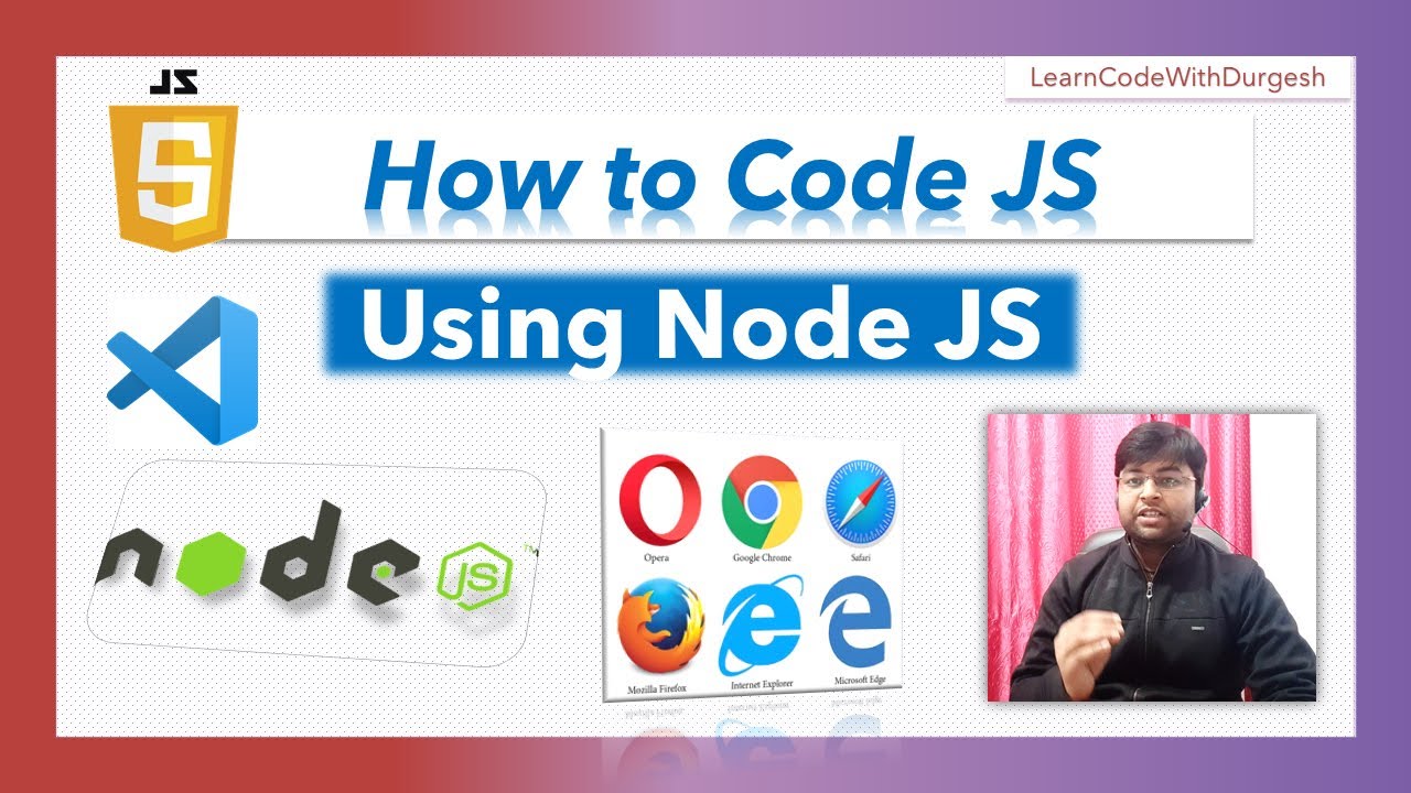 #4 How to run Javascript using NodeJS | Javascript Tutorial in Hindi