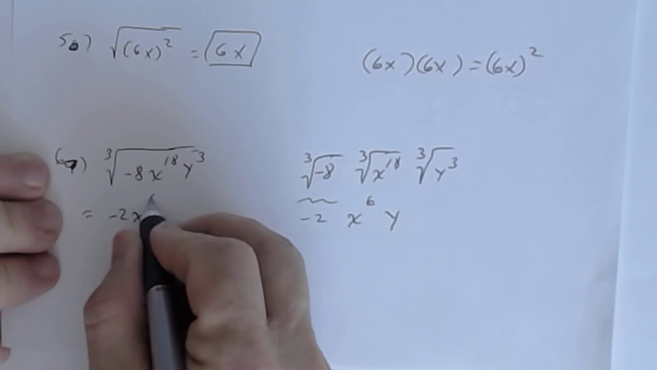 Worksheet Key Simplifying Radical Expressions