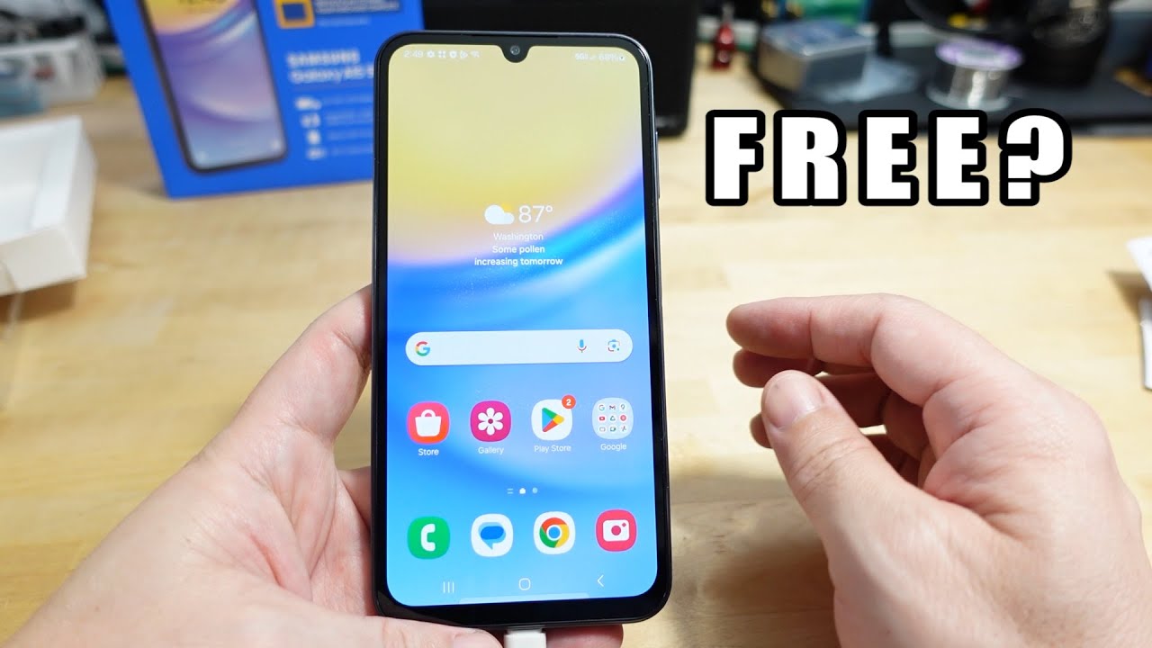 FREE Samsung Galaxy A15 5G at Walmart! (Is it any good???)