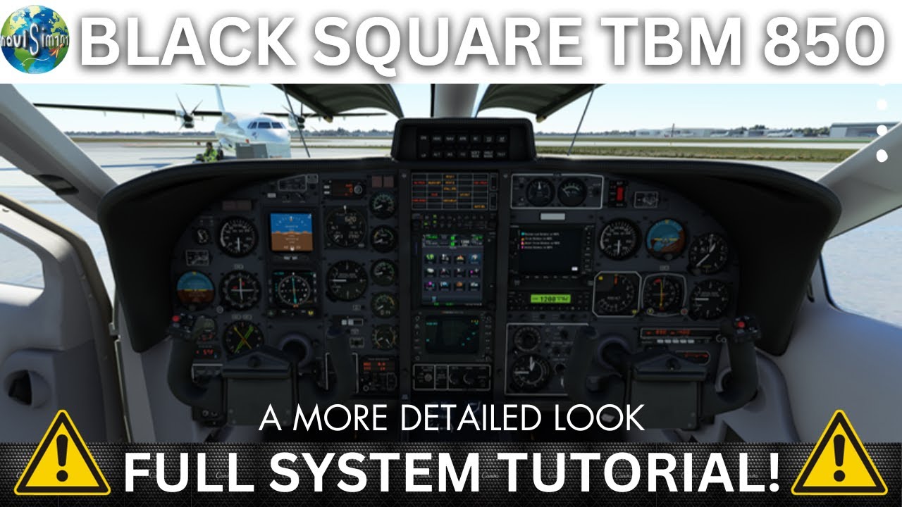 New Black Square TBM 850 Video released - Videos & Streams - Microsoft Flight Simulator Forums