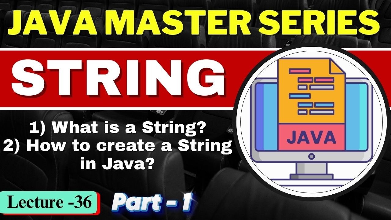 #36 Java String with Example | What is String in Java | How to Create a string in Java | Tpoint Tech