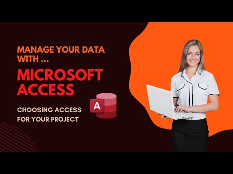 What should Microsoft Access be used for?