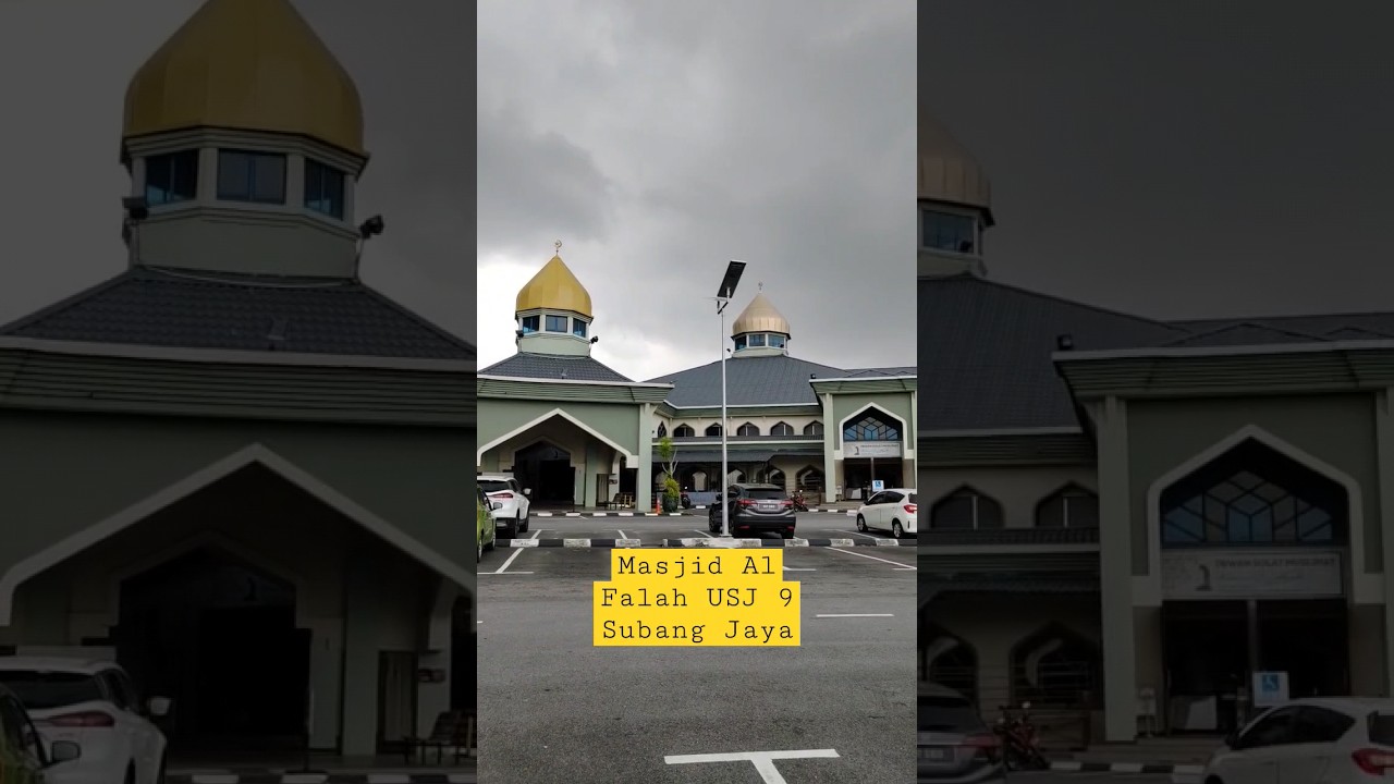 Masjid Al Falah USJ 9 Subang Jaya #travel #jomkemasjid #jelajahmasjid