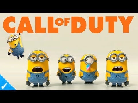 DESPICABLE ME MINIONS PLAYS COD GHOSTS | Best machinimas