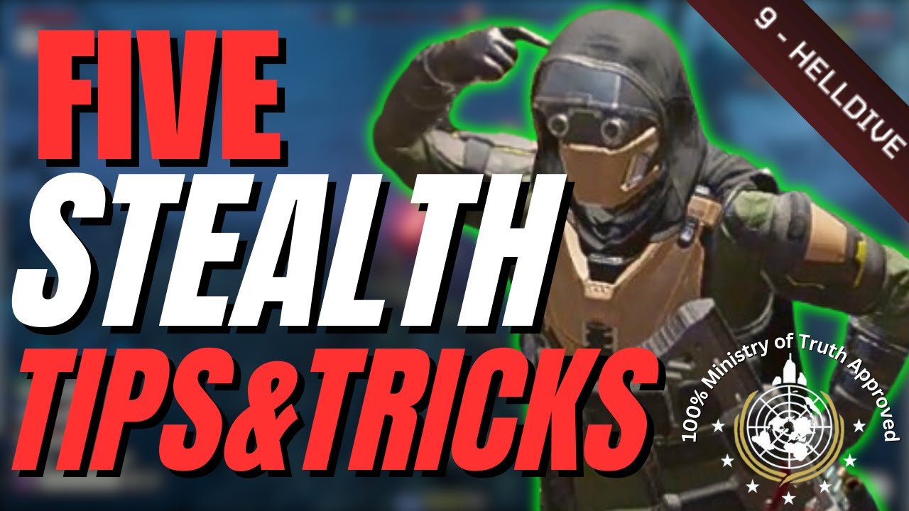 5 Useful Tips & Tricks for STEALTH in Helldivers 2