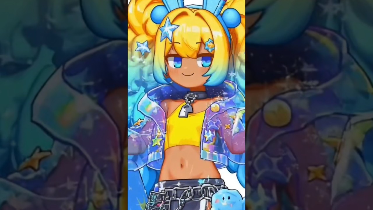 Vibbi - Neon Bass Idol Bunny, DeviantArt @orangime #aiart #music #treasure #islandoftheidols #yoozoo