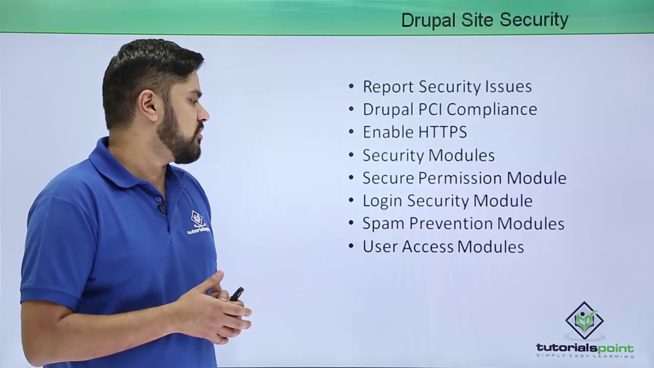 Drupal  Site Security