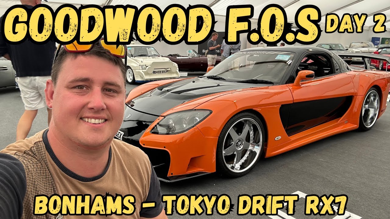 Tokyo Drift RX-7 at Bonhams Auction 🔥 | Han’s Veilside Mazda from Fast & Furious Up Close!