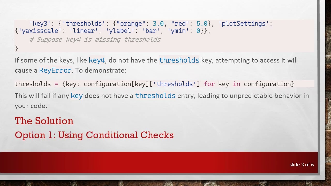 How to Access Nested Dictionaries in Python Without Triggering KeyError