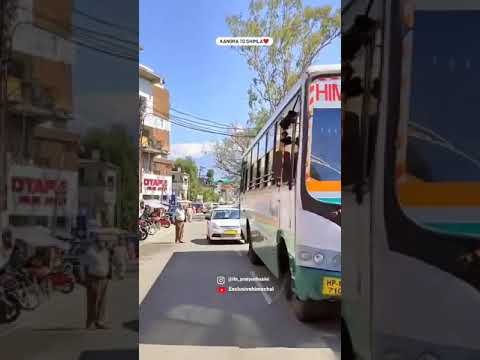 Hrtc 🤩| Himachalpradesh| Himachal Tourism | kangra To Shimla ❤️ #Shorts