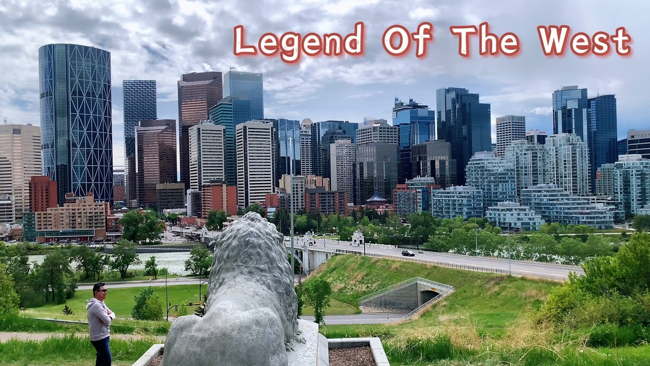 Calgary Skyline | Legend of the Canadian West | 4K City Views & Travel Vlog