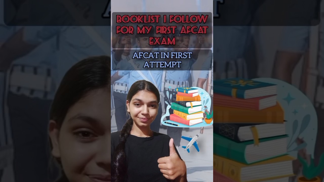 “Best Booklist for AFCAT 📚 | My Exact Preparation Guide” #afcat #tourofduty #armycoaching