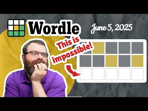 How can this be a word? | Wordle #1447 (June 5th, 2025)