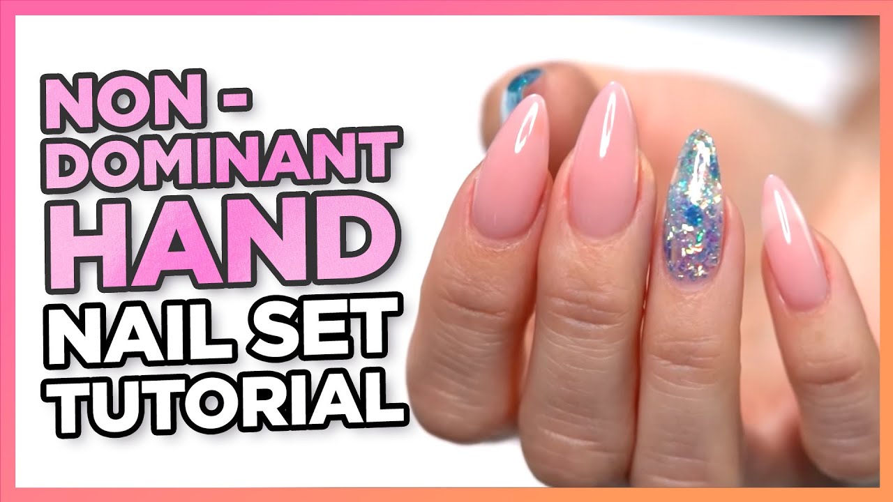 Watch Me Work | Karen DIY Non-Dominant Hand Nails Tutorial