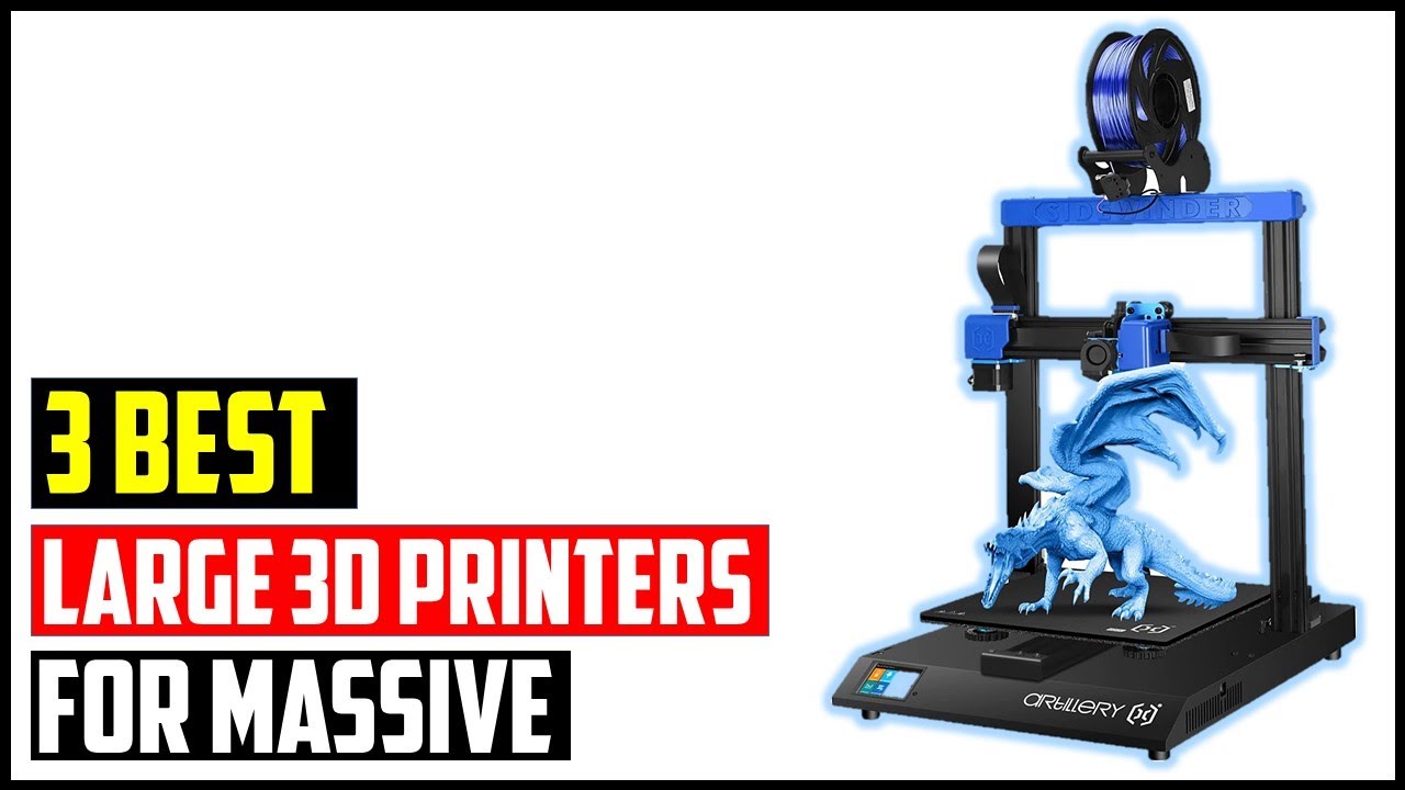 ✅ Top 3 Best Large 3D Printers For Massive in 2024 | Best Large 3D Printers For Massive